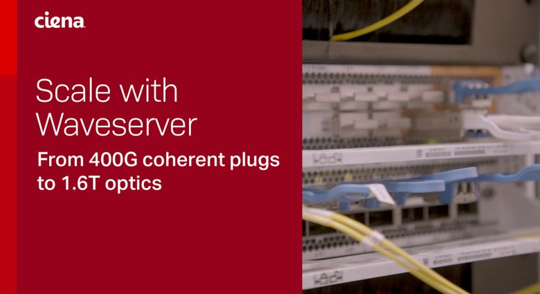Waveserver high-capacity, compact modular transport devices - Ciena
