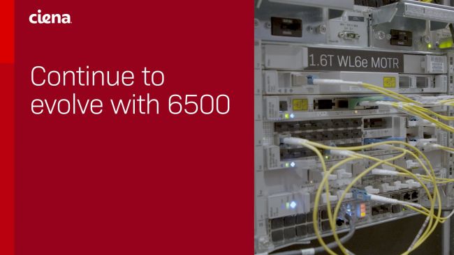 6500 D/S-Series Family of Packet-Optical Platforms - Ciena