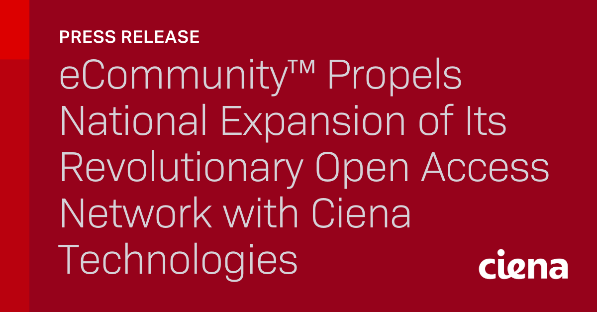 eCommunity™ Propels National Expansion of Its Revolutionary Open Access ...