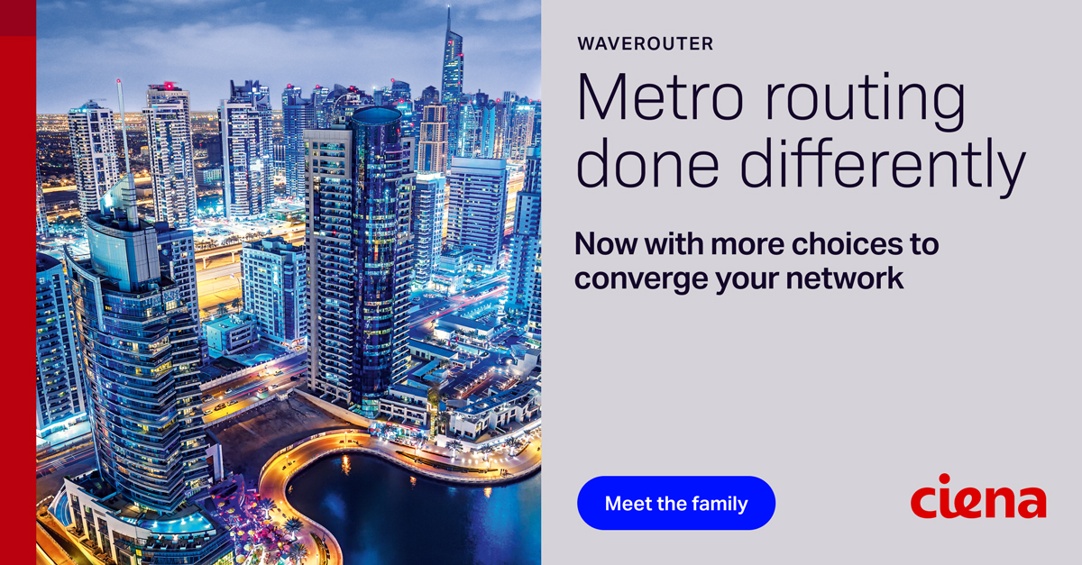 Metro routing done differently | Giving you more choice in your converged network - Ciena